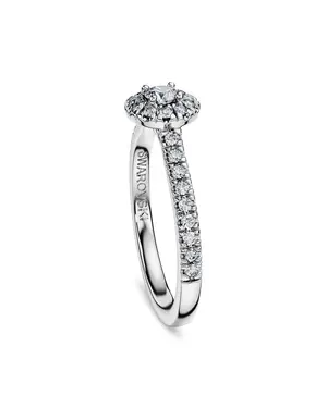 SWAROVSKI Eternity Lab Grown Diamond Halo Ring