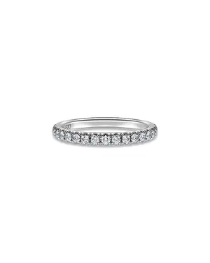 SWAROVSKI Eternity Certified Lab Grown Diamond Band Ring - Silver
