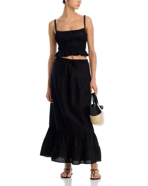 Peixoto Riley Maxi Skirt Swim Cover-up