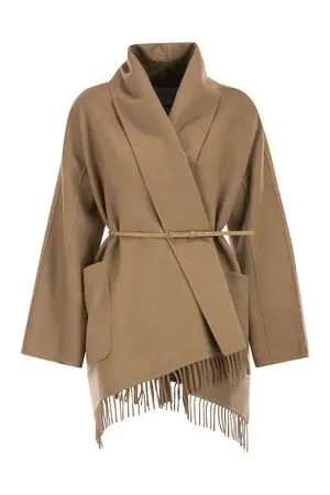 Max Mara Mxmabilita Camel Cardigan Coat - Brown