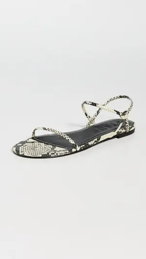 Staud Laurel Sandal - White Snake