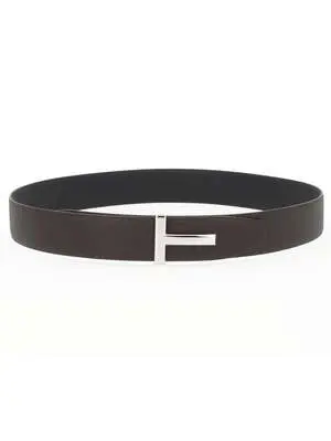 TOM FORD Belt With Buckle - Brown