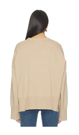 UNDERSTATED LEATHER Don't Fence Me In" Sweater