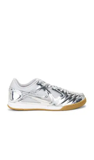 Silver Tone Sneakers For Men