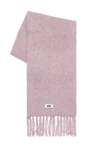 KROST Wool Speckle Scarf In Purple - Mauve
