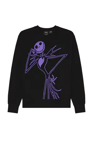 HUF X The Nightmare Before Christmas Jack Skellington Crew Sweatshirt