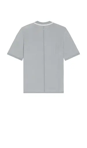 Rag & Bone Harvey Tipped Polo In Blue - Light Blue