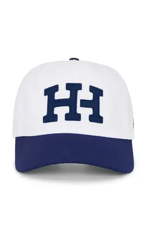 HUEGA HOUSE Letterman Wool Cap - Navy & White