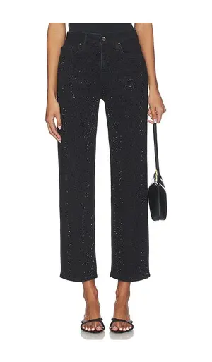 Paige Stevie Ankle Jeans - Interstellar Embellished