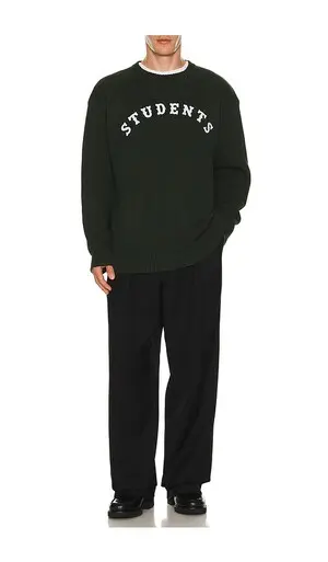 STUDENTS GOLF Oakridge Knit Crew Sweater