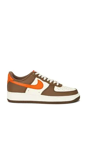 Nike Air Force 1 '07 - Mosswood Brown & Campfire Orange