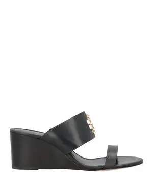 Tory Burch Leather Wedge Sandals