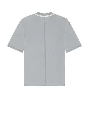 Rag & Bone Harvey Tipped Polo In Blue - Light Blue