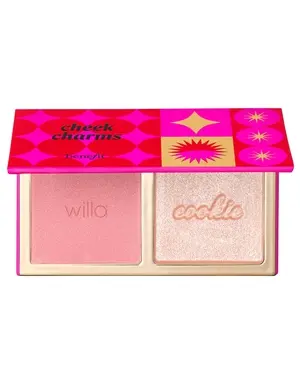 BENEFIT COSMETICS Cheek Charms Limited-edition Blush And Highlighter Palette - No Color