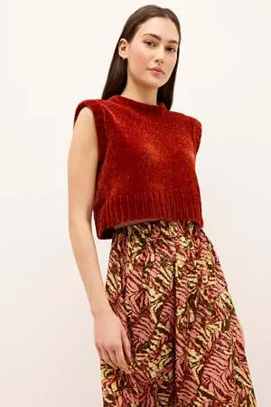 MARIE OLIVER Presley Shell - Nutmeg