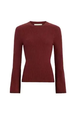 MARIE OLIVER Carrey Top - Rust