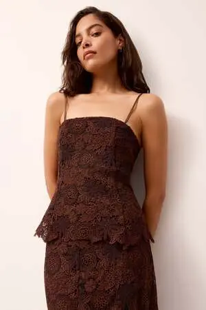 MARIE OLIVER Joelle Lace Top