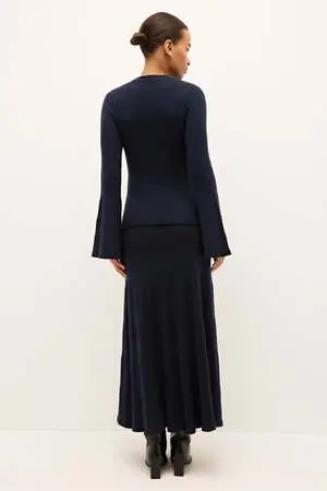 MARIE OLIVER Carrey Top - Navy