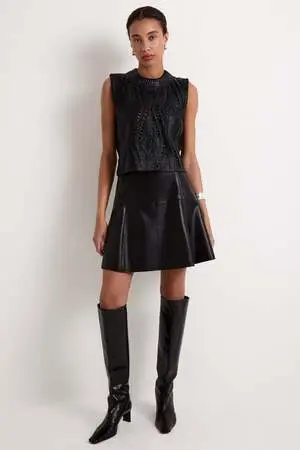 MARIE OLIVER Crawford A-line Mini Skirt