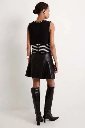 MARIE OLIVER Crawford A-line Mini Skirt