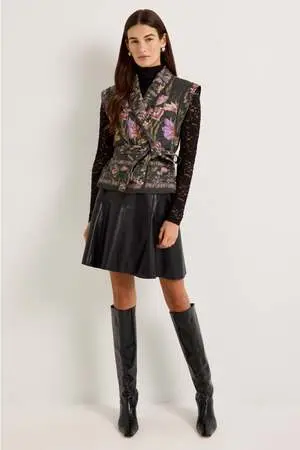 MARIE OLIVER Crawford A-line Mini Skirt
