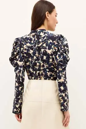 MARIE OLIVER Tysen Printed Blouse