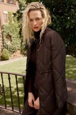 MARIE OLIVER Aiden Quilted Coat