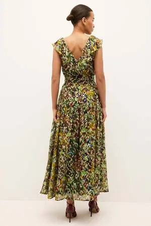 MARIE OLIVER Francine Silk Dress