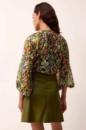 MARIE OLIVER Arabella Blouse - Bloom