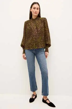 MARIE OLIVER Montana Blouse - Grasslands