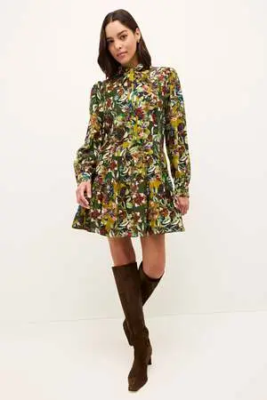 Marie Oliver Tie Neck Day Dresses