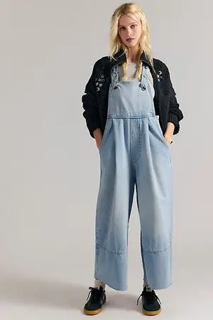 Oversized Utility Overalls