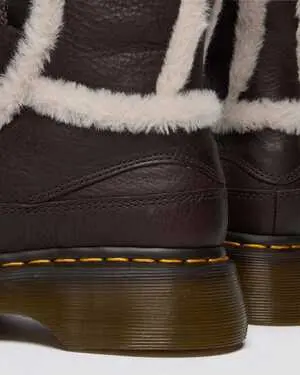 Dr. Martens Buzz Lace-up Leather Boots - Brown