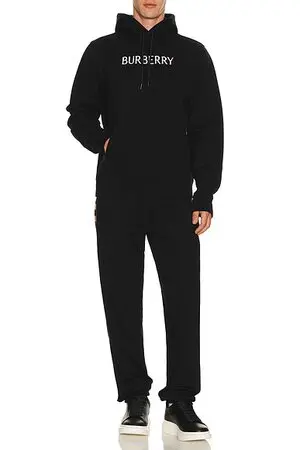 Burberry Simon Hoodie With Logo Detail