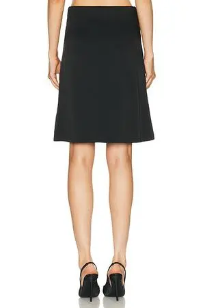 Versace Satin Mini Skirt