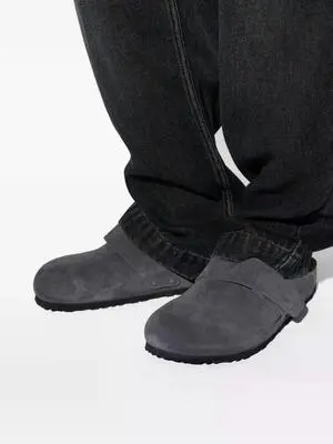 BIRKENSTOCK Loma Suede Mules - Grey