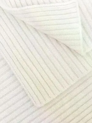 N.peal Short Rib-knit Scarf