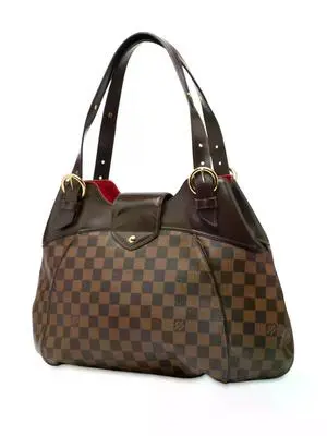 LOUIS VUITTON Damier Ebene Sistina Gm Shoulder Bag