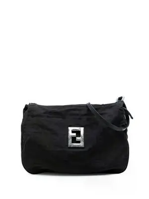 Fendi 2000-2010 Zucca Canvas Shoulder Bag