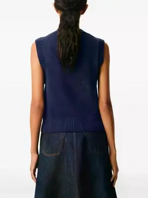 AMI Paris De Coeur V-neck Vest