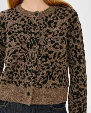 Rails Matilda Crewneck Cardigan - Spotted