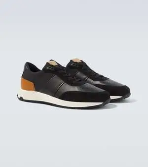 TOD'S Leather Sneakers - Black