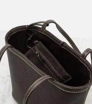 THE ROW Park Medium Leather Shoulder Bag
