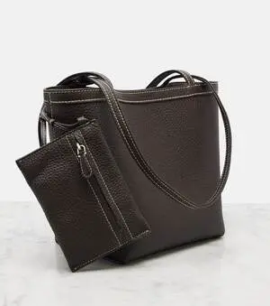 THE ROW Park Medium Leather Shoulder Bag