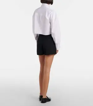 Givenchy Linen Tailored Shorts
