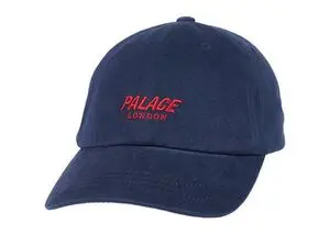 PALACE 6-panel Leather Strapback Hat