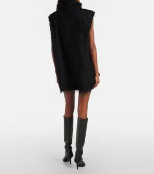 THE FRANKIE SHOP Lancy Fringed Mini Dress