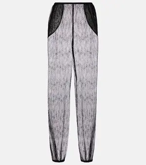 The Frankie Shop Black Wash Pants For Women