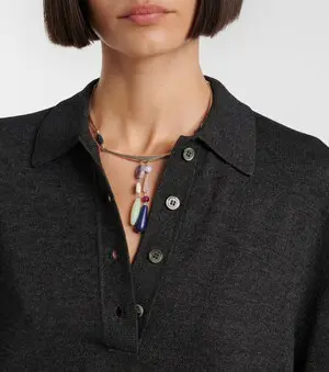 Isabel Marant Étoile Belted Polo Dress - Grey