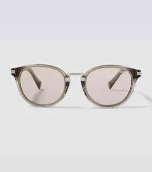 Zegna Round Frame Sunglasses - Brown